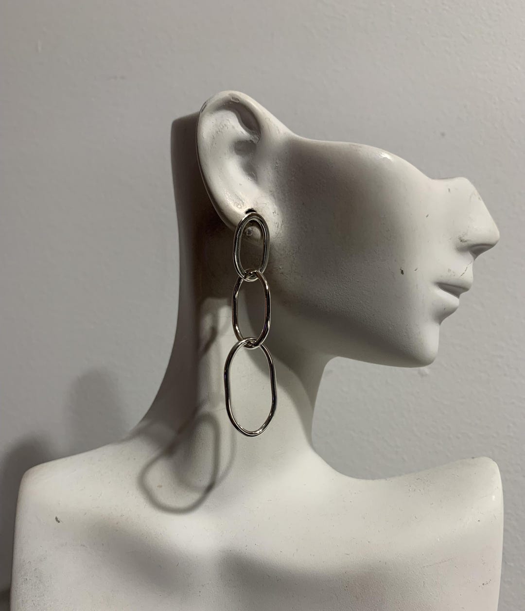 Bold Triple Drop Earrings - Etsy
