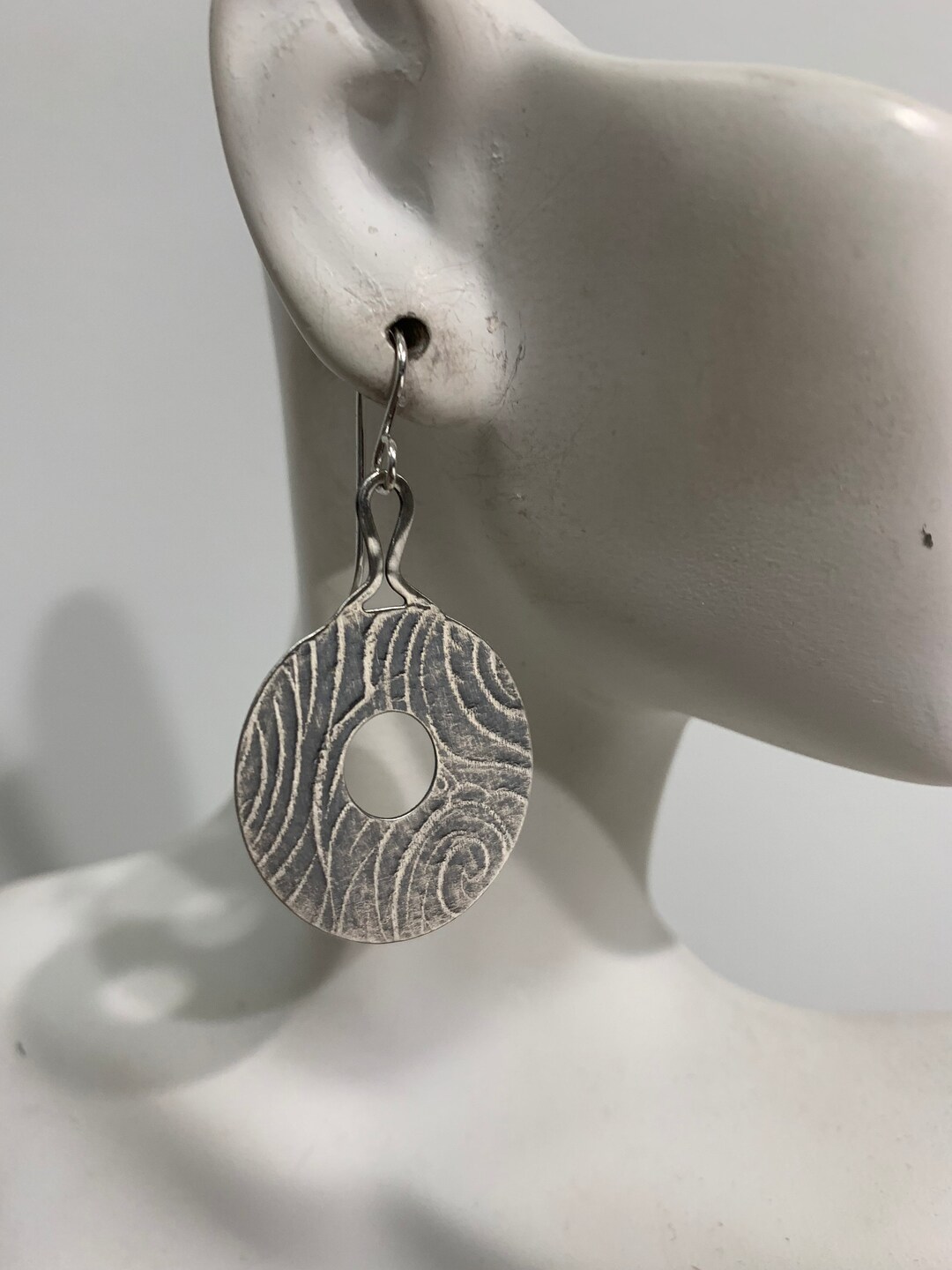 Disc Earrings - Etsy