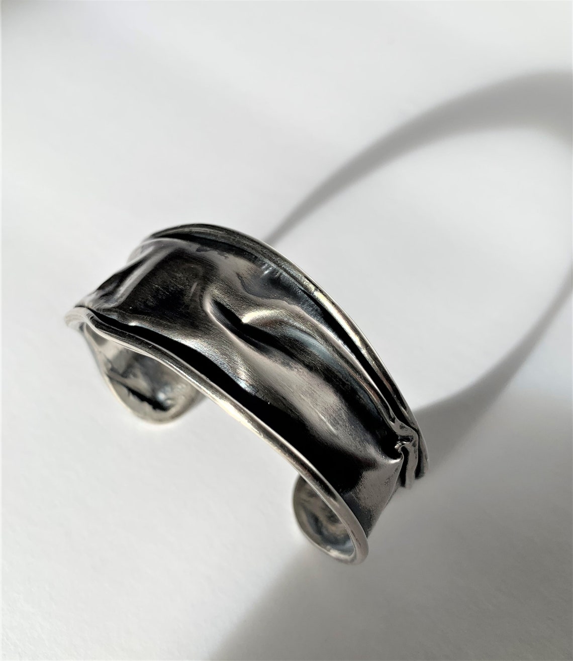 Ocean Wave Cuff Bracelet - Etsy