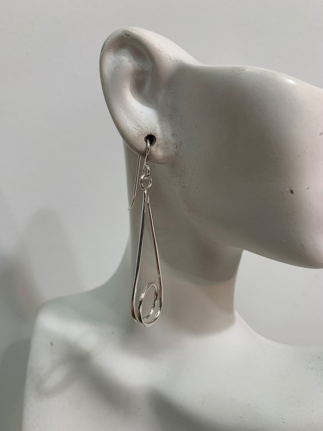 Double Loop Earrings - Etsy