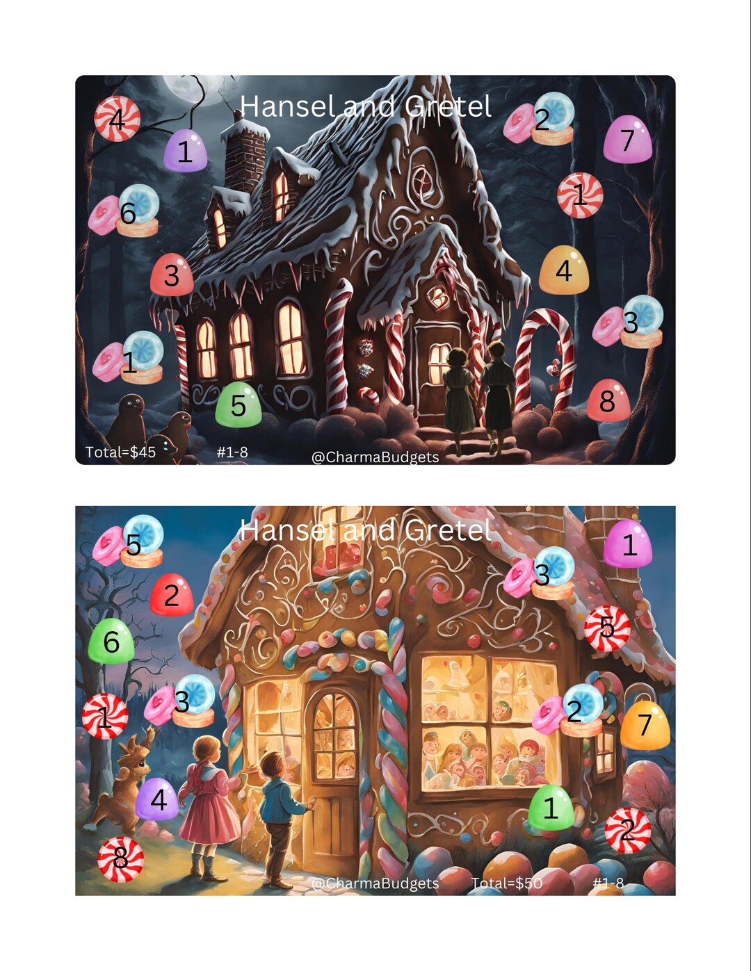 Hansel and Gretel Savings Challenge - Etsy