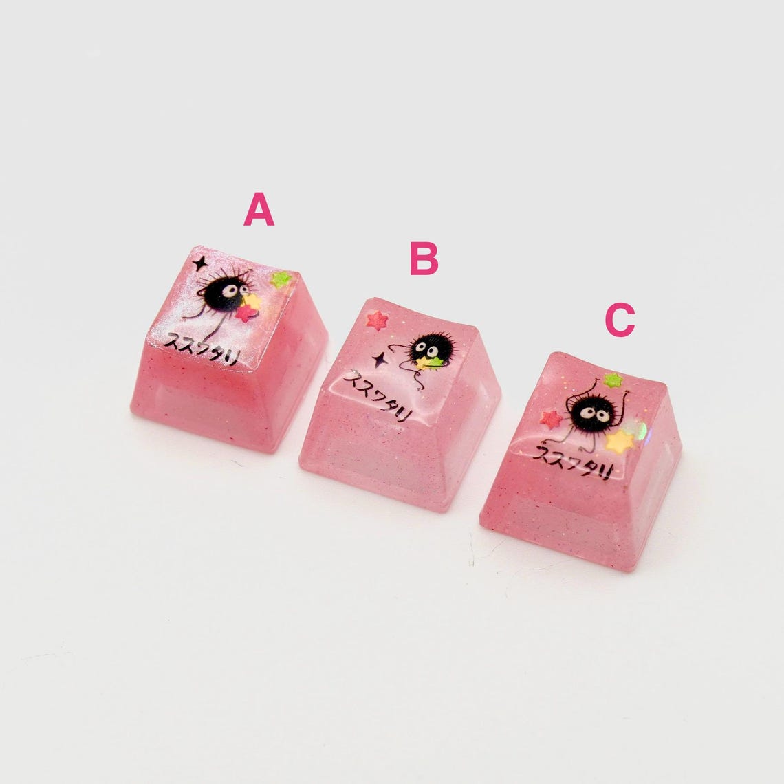 Soot Sprites Key Caps - Etsy