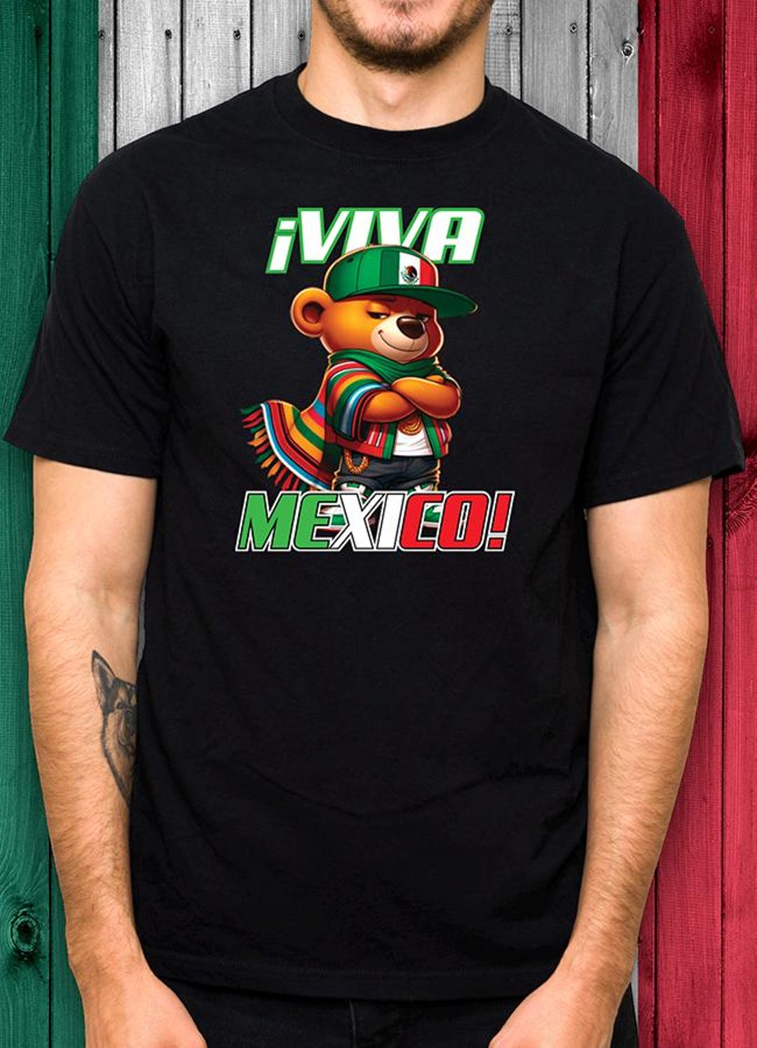 Viva Mexico Bear-png Design-digital Download-300 DPI - Etsy