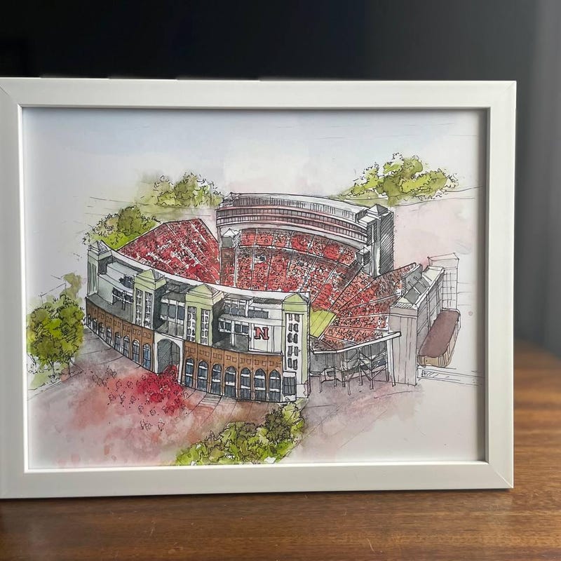 Memorial Stadium - Etsy