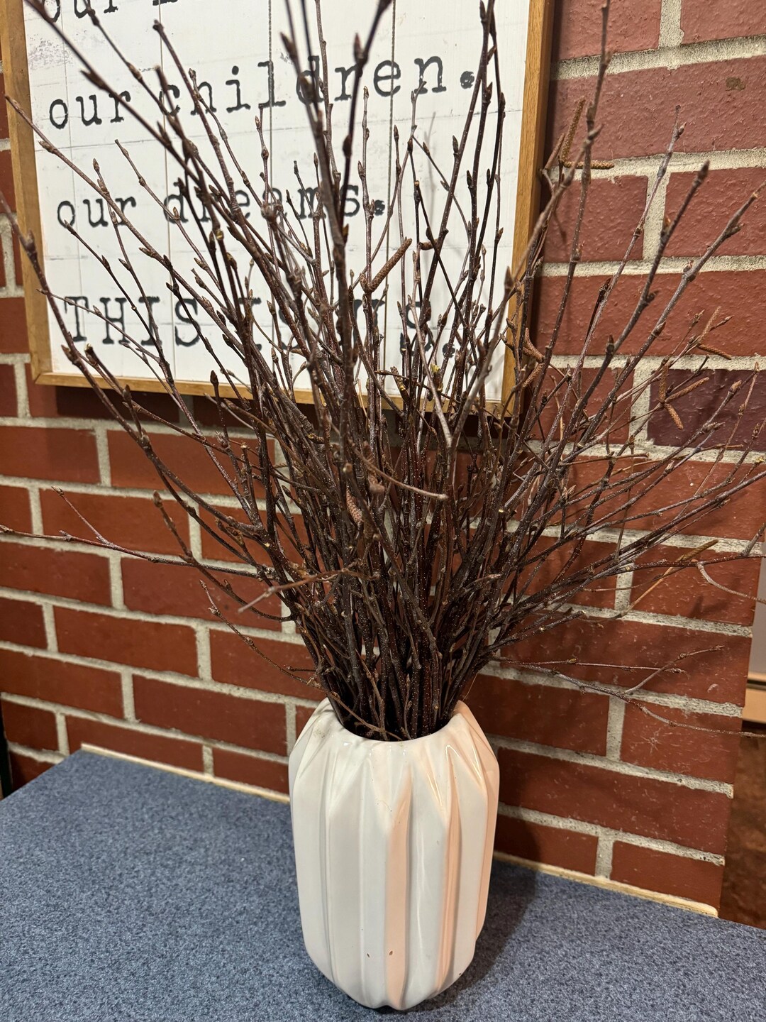 40 Small Birch Tips Crafting Floral Arrangements Holiday Decorating Diy ...