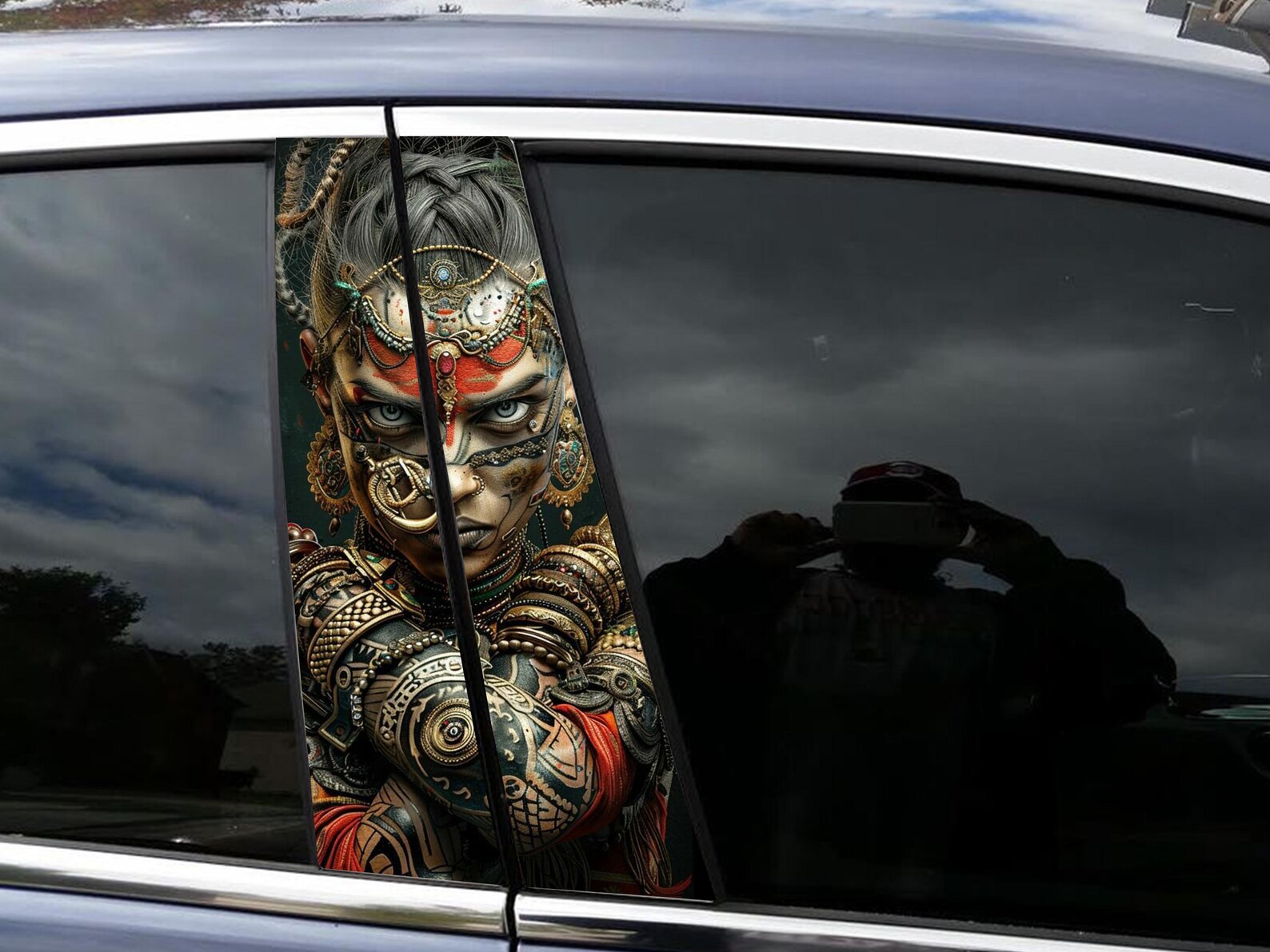 Customizable Car Pillar Decal – Automotive Exterior Sticker Wrap - Etsy