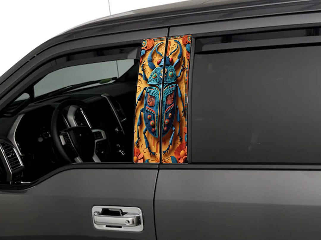 Paper Beetle - Customizable Car Livery Pillar Decal Sticker Wrap | Auto ...