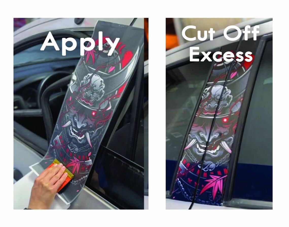Life Stone - Car Doors Livery Pillar Decal Sticker Wrap | Auto Exterior ...