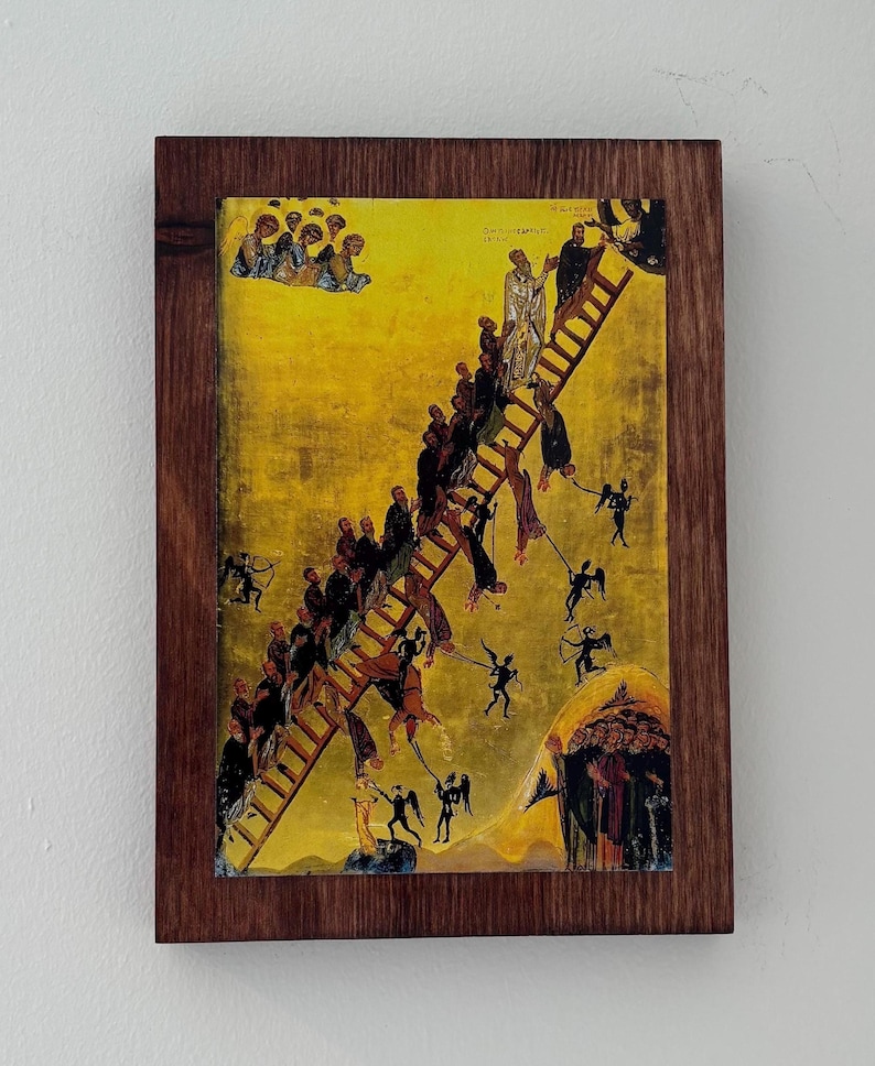 The Ladder of Divine Ascent. St John Climacus. St John of the Ladder ...