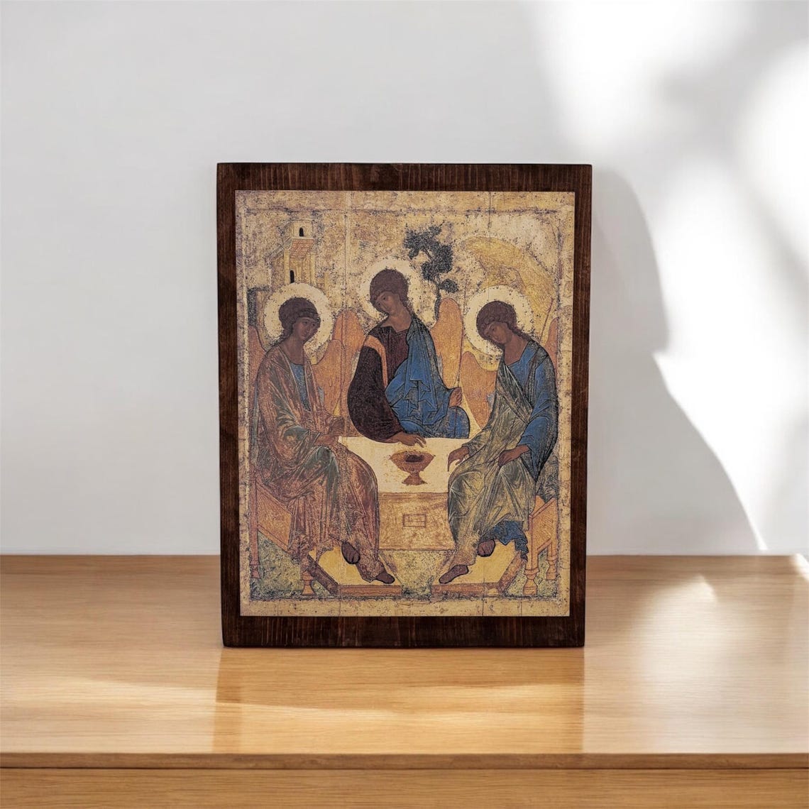 Hospitality of Abraham Icon, the Holy Trinity Icon Depiction by Andrei ...