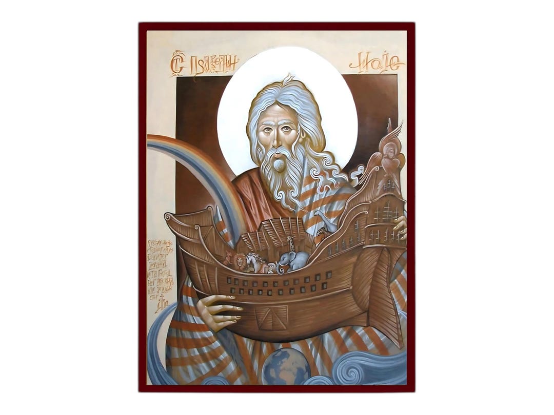 Saint Noah the Prophet. Noah and the Ark Orthodox Christian Iconography ...