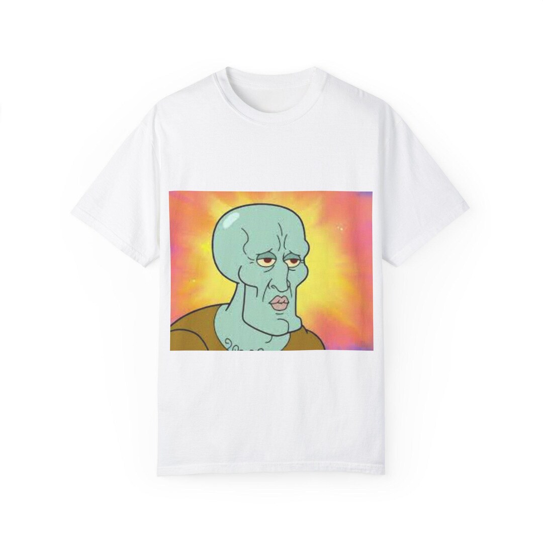 Sigma Squidward Meme T-shirt - Etsy