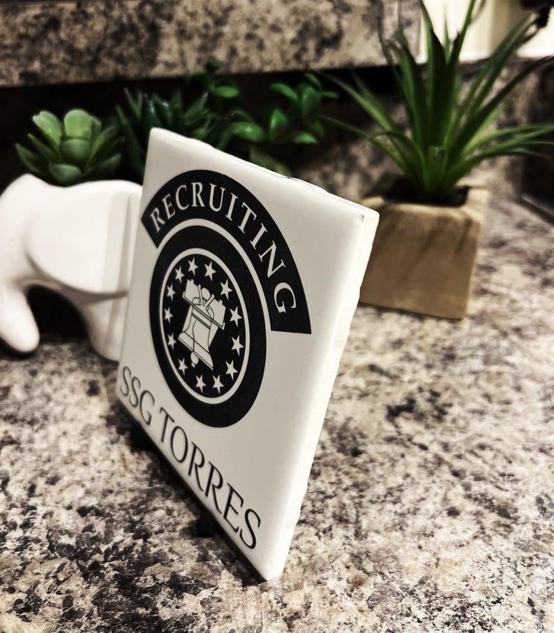 Custom Military Name Plate - Engraved Army Navy Air Force Marine Plaque ...