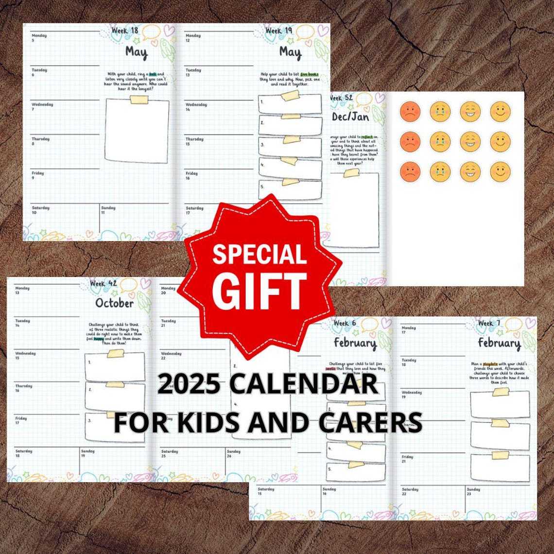 Editable Calendars 2025-2026 With FREE Updates - Etsy