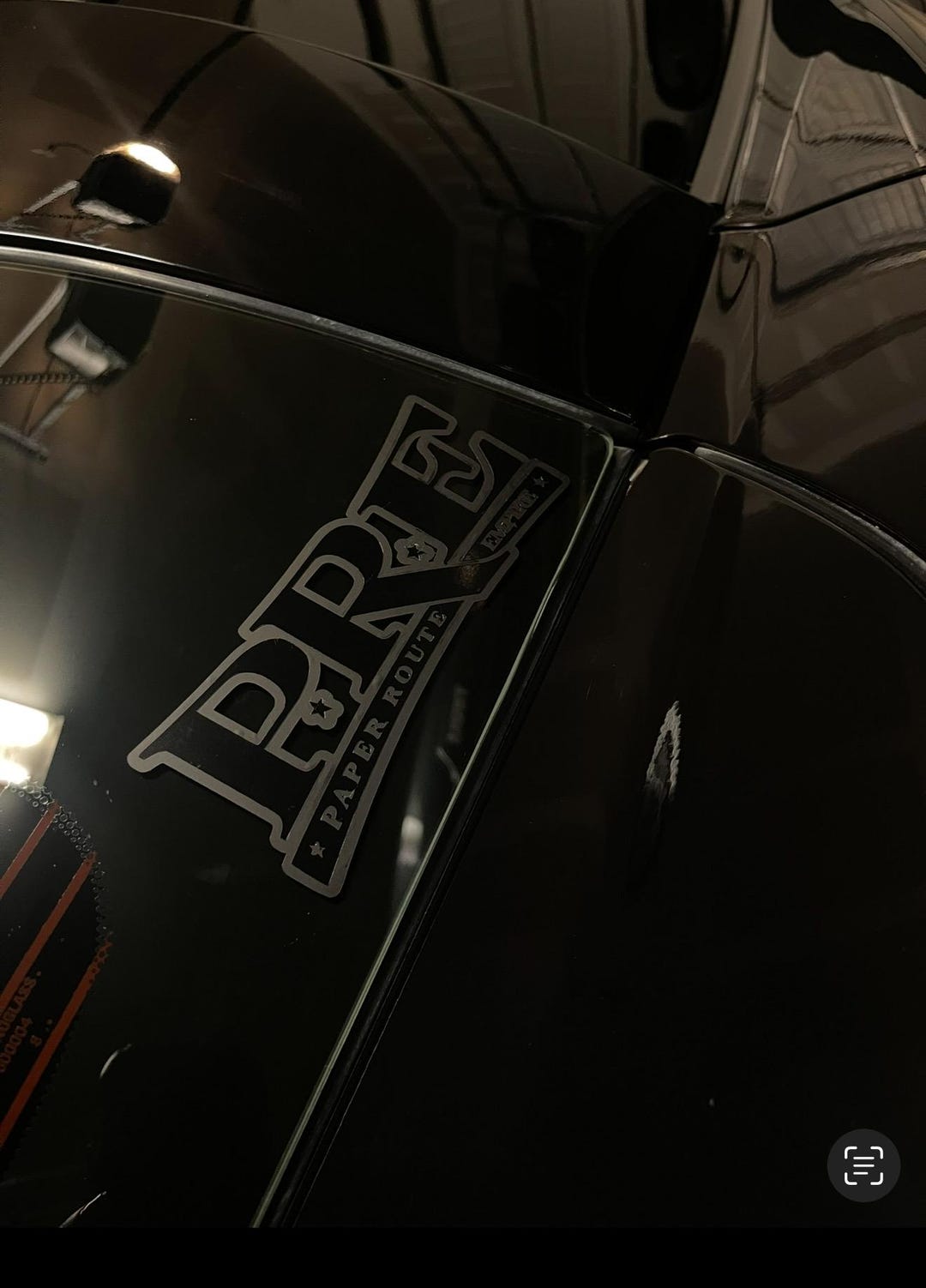 Matte & Gloss Black PRE Decal - Etsy