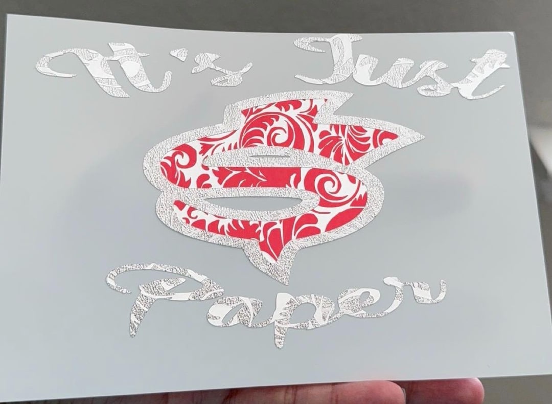 Engraved Chrome “it’s Just Paper” - Etsy