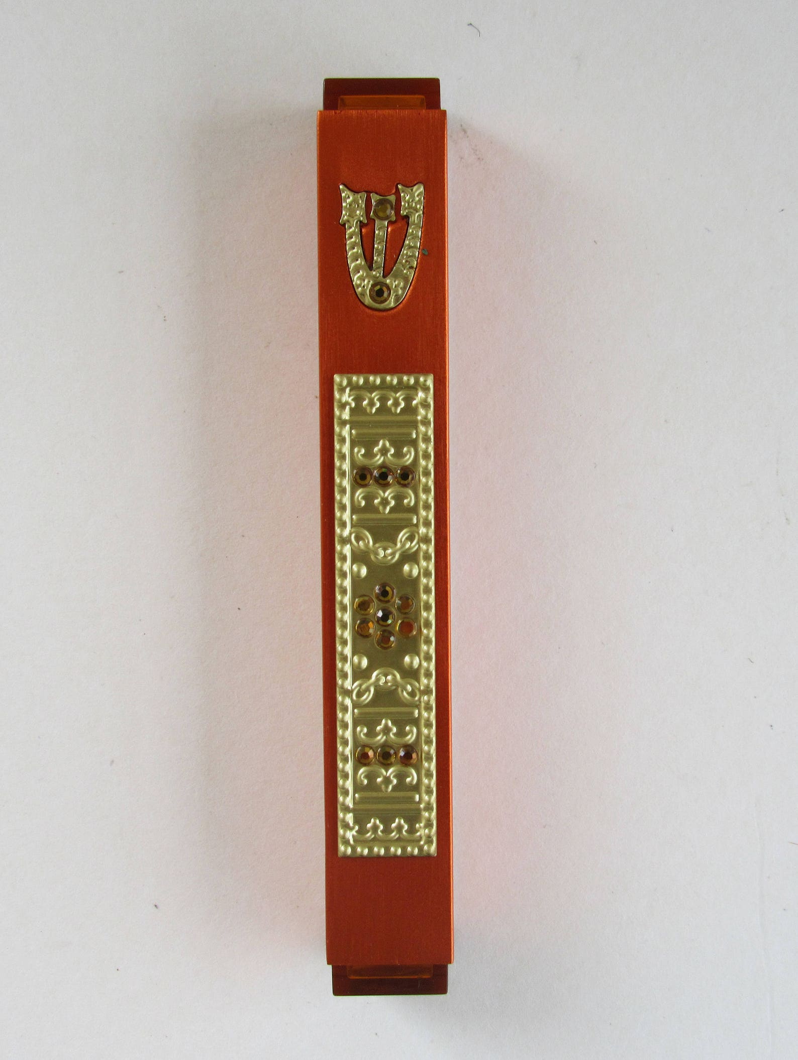 A Vintage Metal Mezuzah Made in Israel. - Etsy