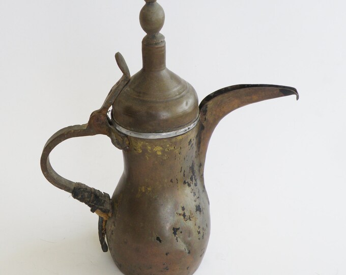 Finjan, Metal Coffee Pot, Colloquial, Bedouin Vintage From the 19th ...