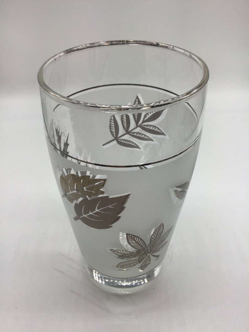 1960s Libby Glasses Mid Century Modern Frosted Starlyte and - Etsy