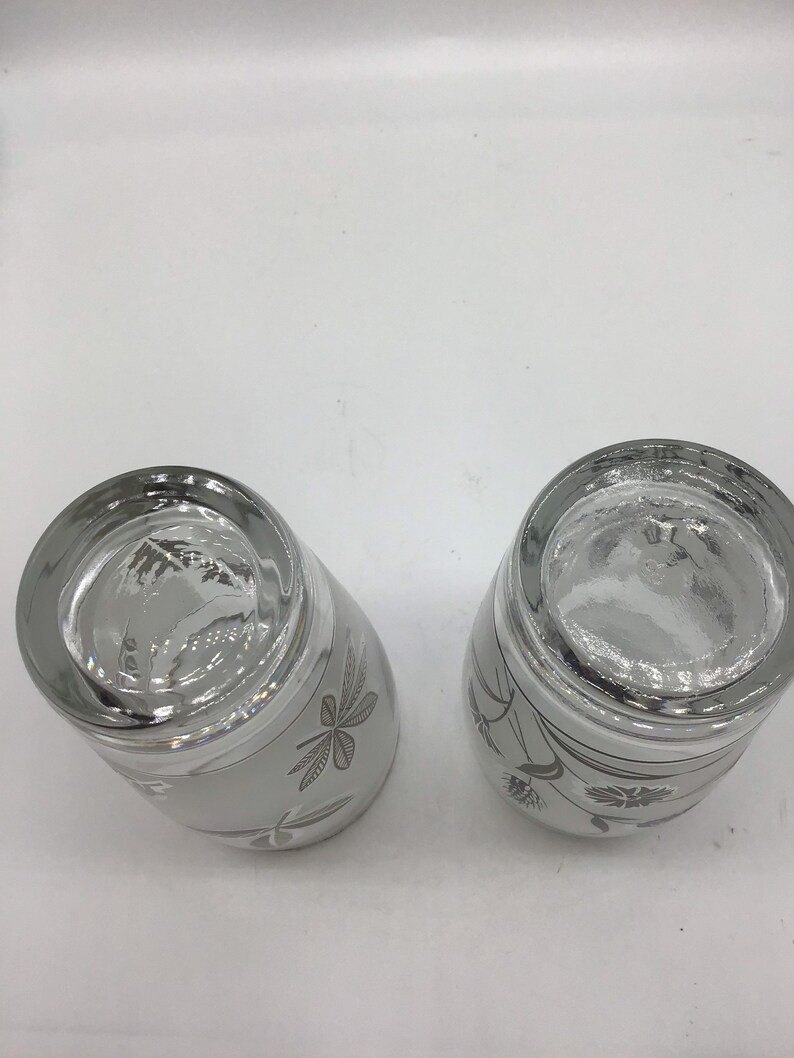 1960s Libby Glasses Mid Century Modern Frosted Starlyte and Frosted ...