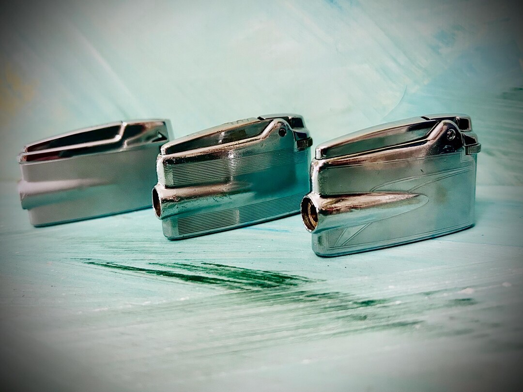 Vintage Art Deco Ronson Lighters X3 and One Japanese Table Lighter - Etsy