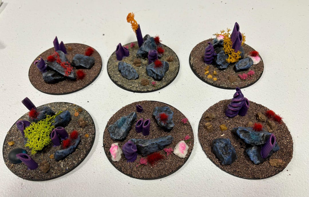TTRPG Wargaming Underdark Sci Fi Scatter Terrain - Etsy