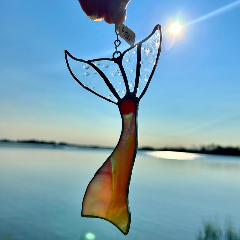 Stain Glass Mermaid - Etsy