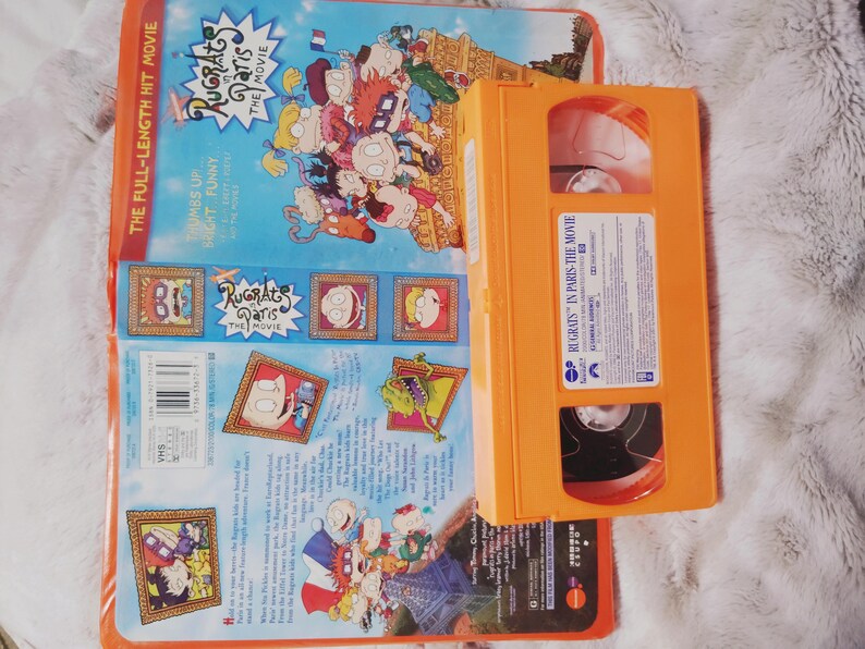 VHS Vintage 2000. Nickelodeon. Rugrats in Paris the Movie. Used - Etsy
