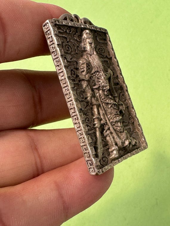 Rare antique artifact, Oriental, Asian detailed unmar… - Gem