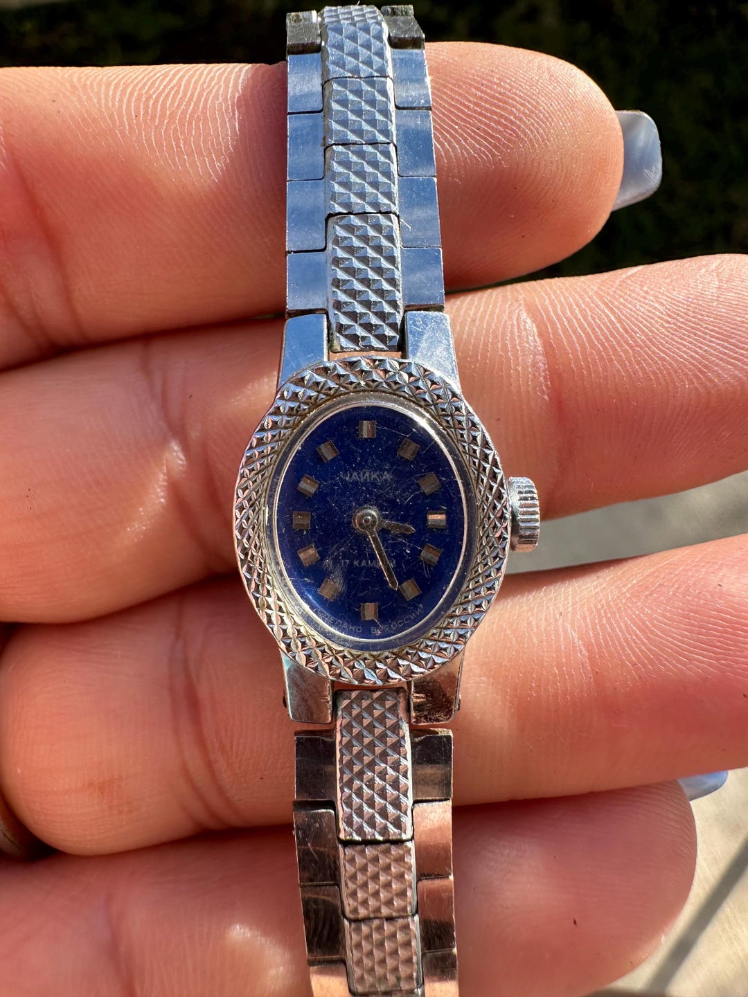Vintage Yanka Ladies Watch, Russian Watch- 17 Jewels, Wind Upon Swiss ...