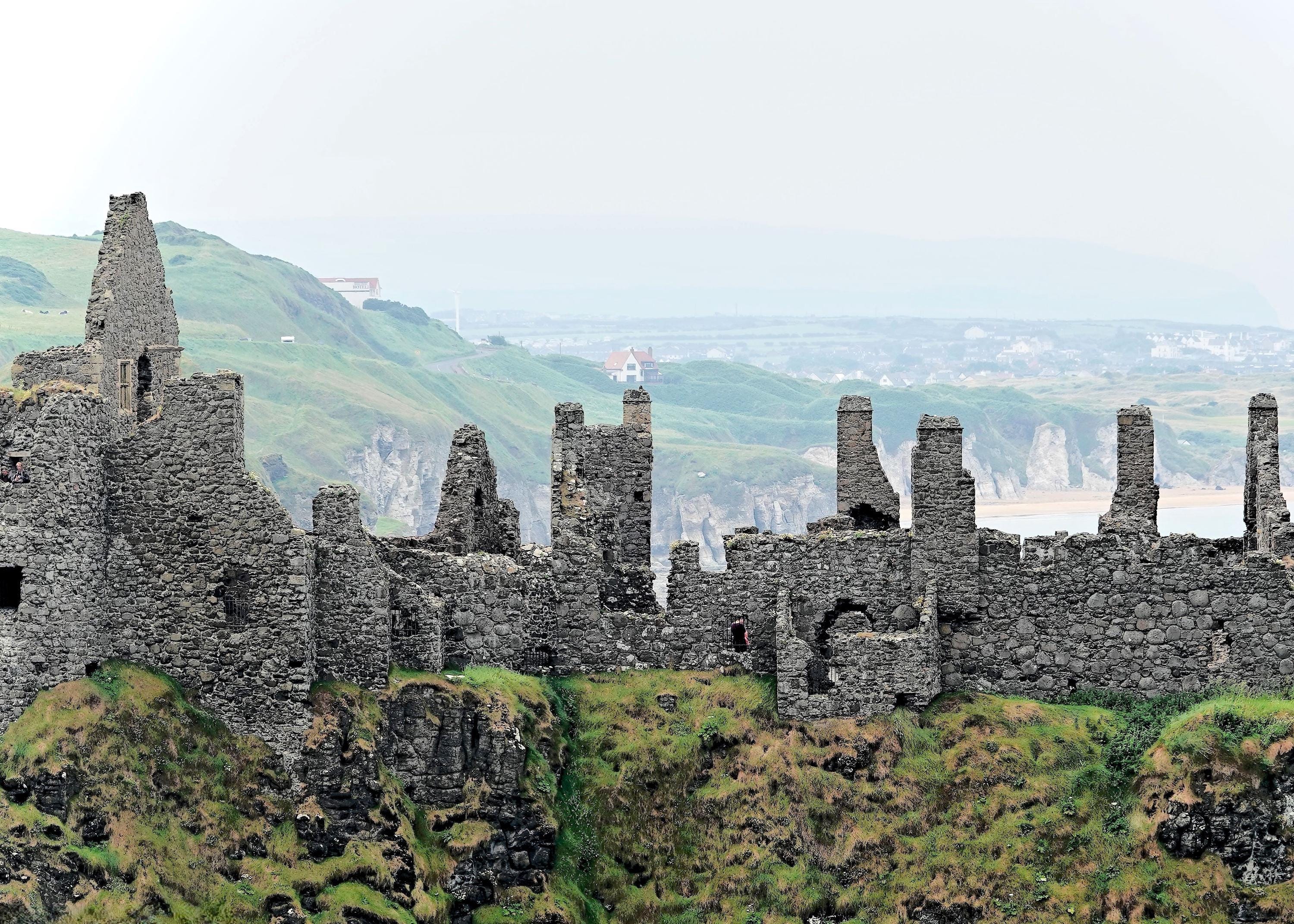 Dunluce Castle, County Antrim, Northern Ireland, Medieval, Historical ...