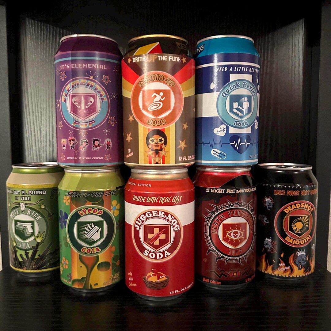 Call of Duty Black Ops 6 Zombies Perk Cola Sticker Zum selbstbekleben ...