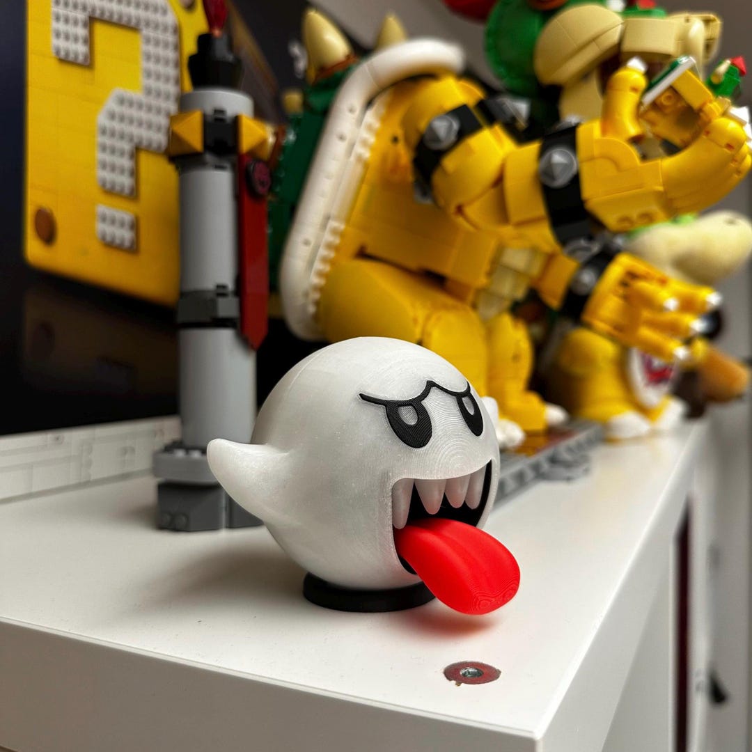 Super Mario Glow in the Dark Boo Hoo - Etsy