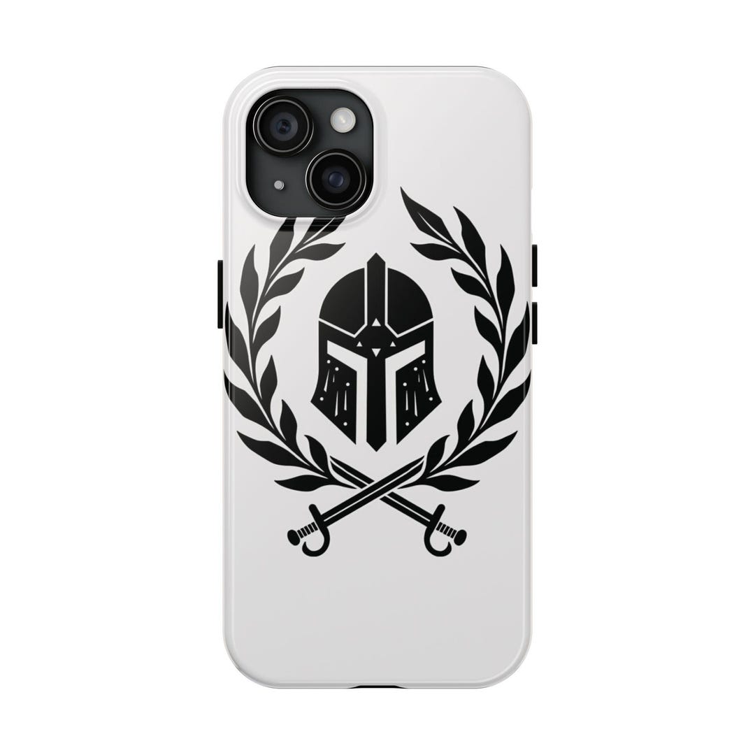 Spartan Helmet and Swords Phone Case - Protective and Stylish Phone ...