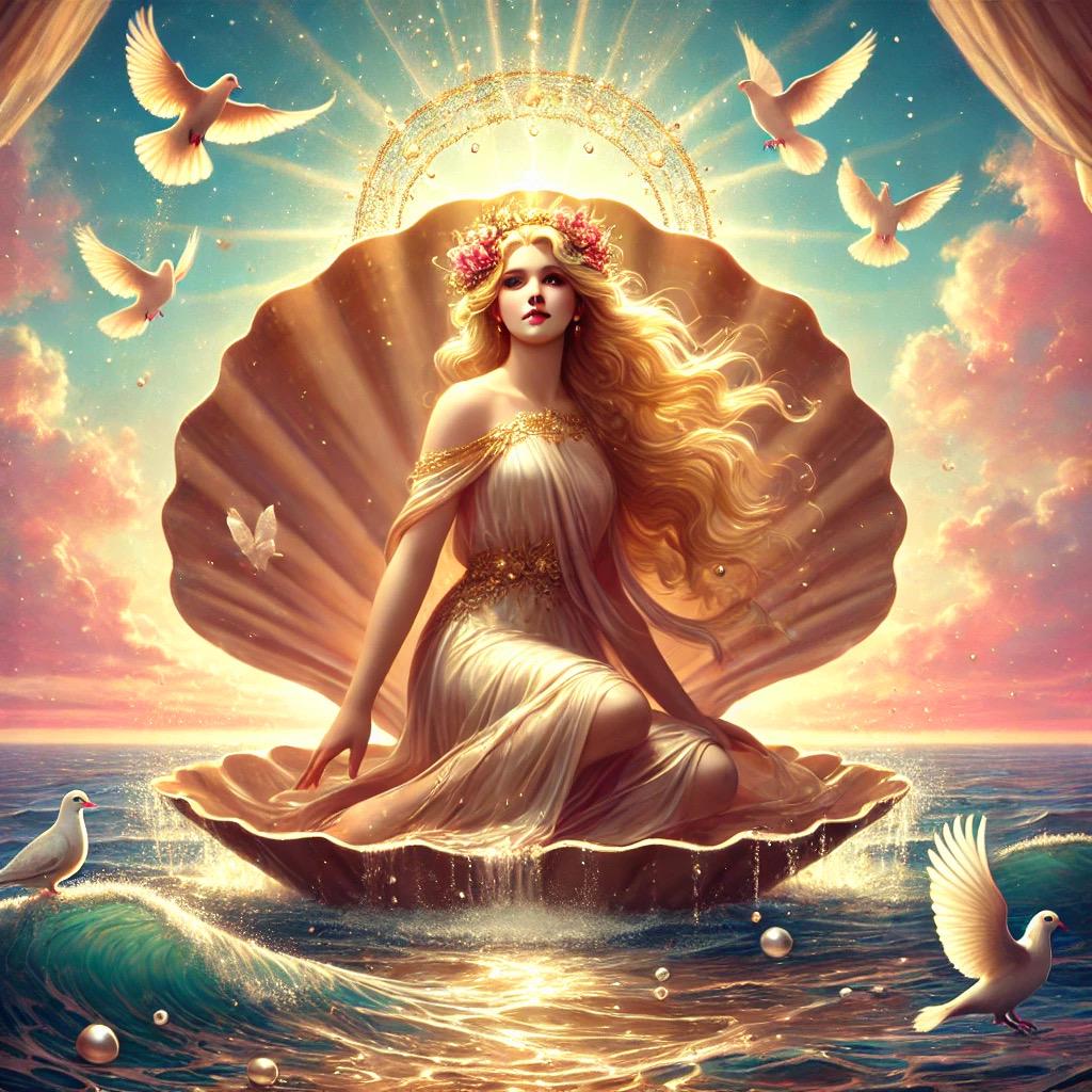 Aphrodite Aesthetic Digital Art | Greek Goddess Clipart & Wallpapers ...