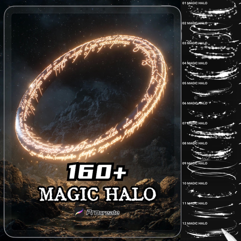 Glowing Halo Art - Etsy