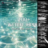 Water Splash Stamps: Realistic Liquid Brushes for Procreate (PDF) - Etsy