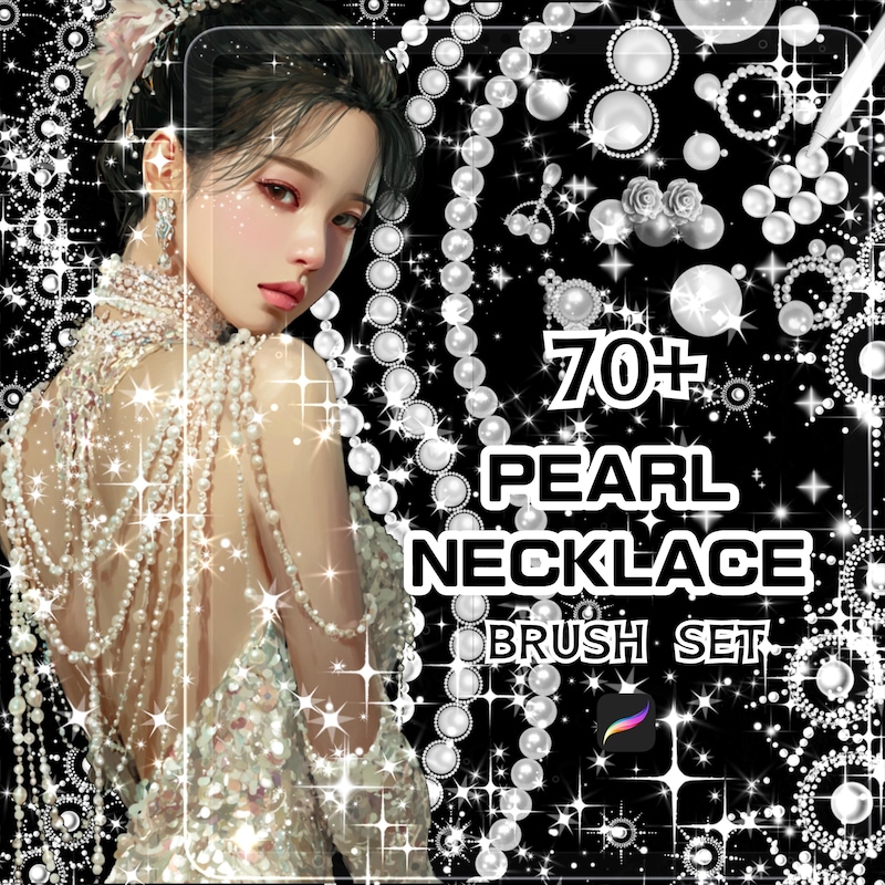 Pearl Hair Brush Set - Etsy