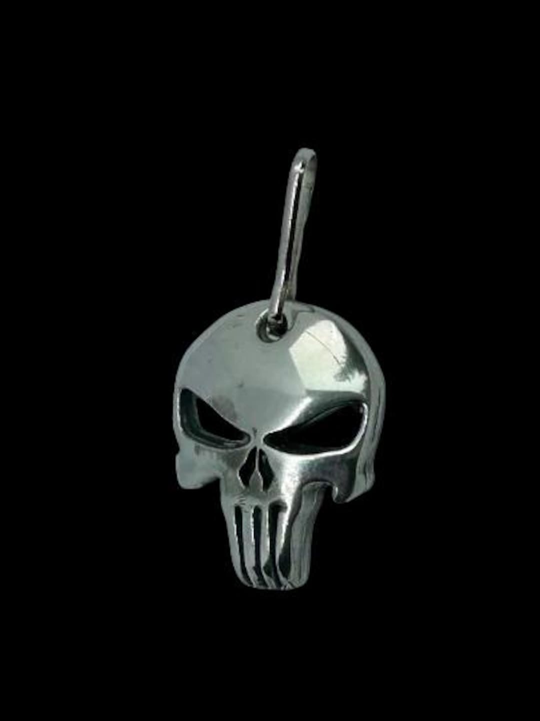 Punisher Skull Zipper Pull - Etsy