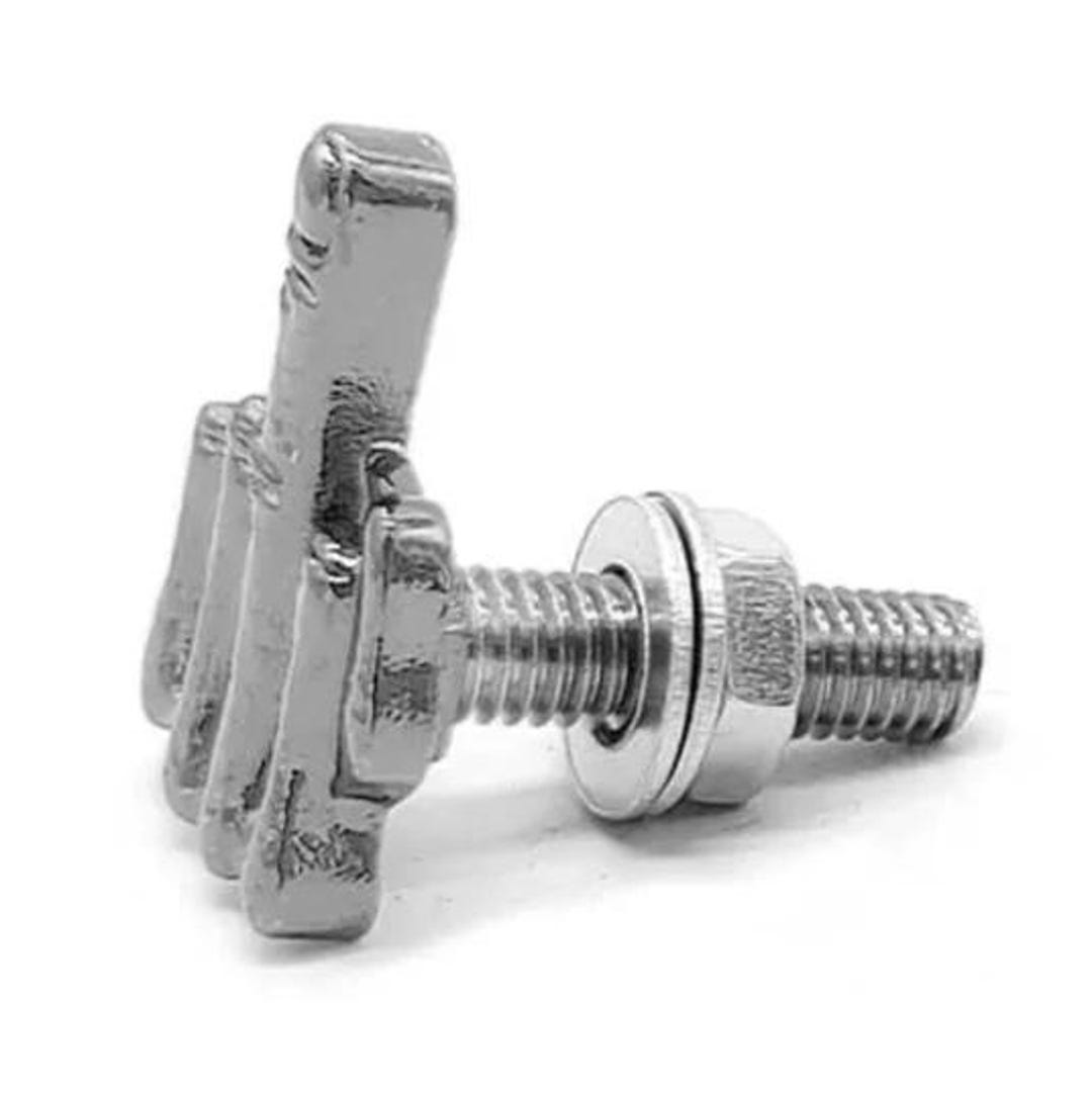 Middle Finger License Plate Bolts - Etsy