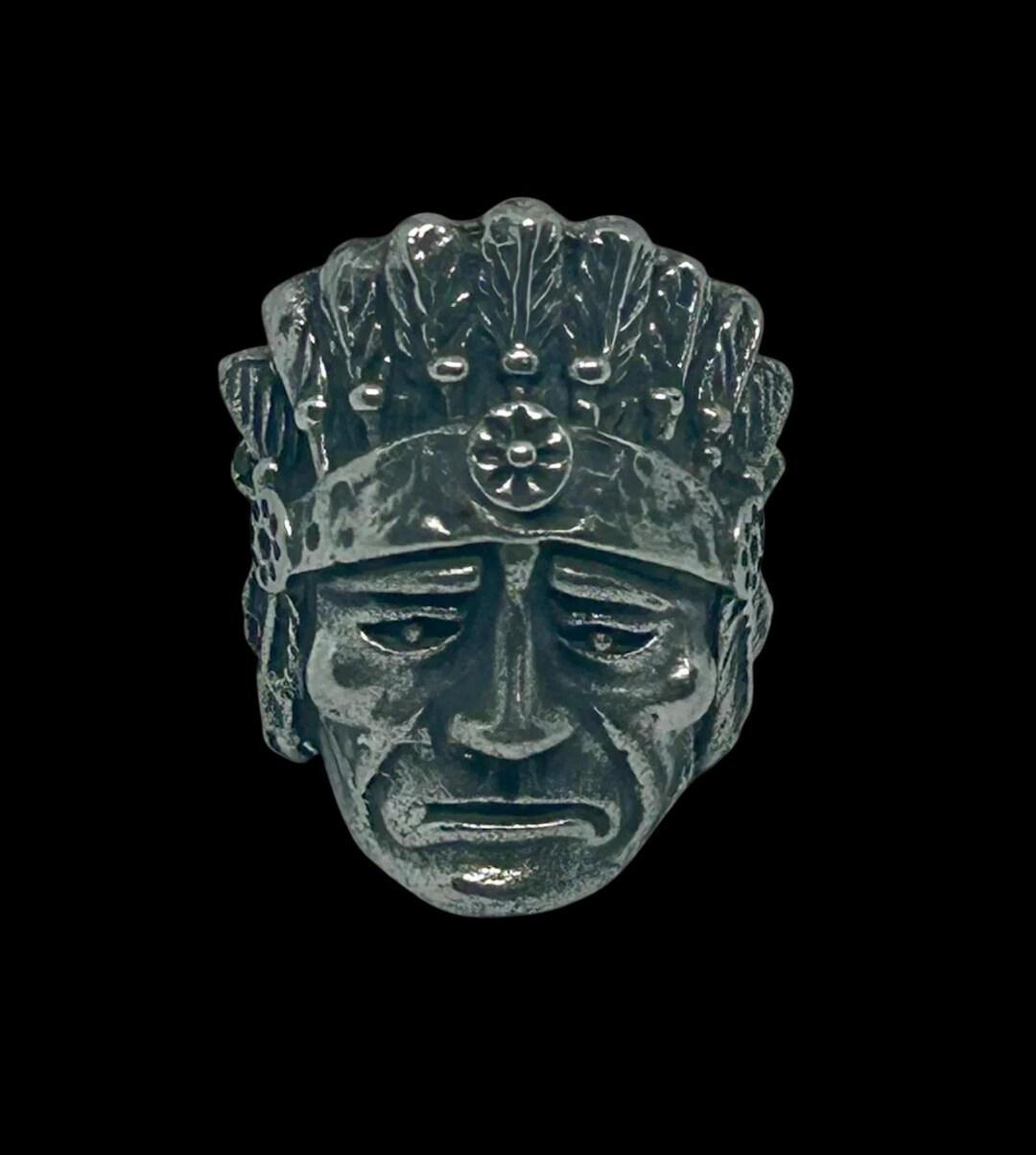 Sad Indian Chief License Plate Bolt - Etsy