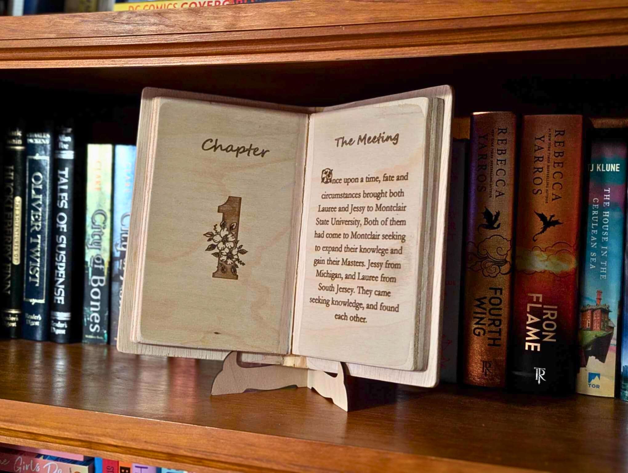 Custom Open Book Centerpiece / Wedding and Home Decor / Personalized ...