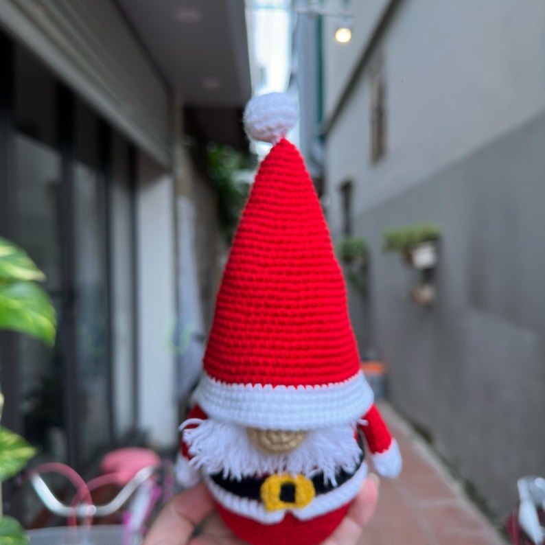 Triangle Hat Gnome Crochet Pattern: Christmas Amigurumi (PDF Download ...