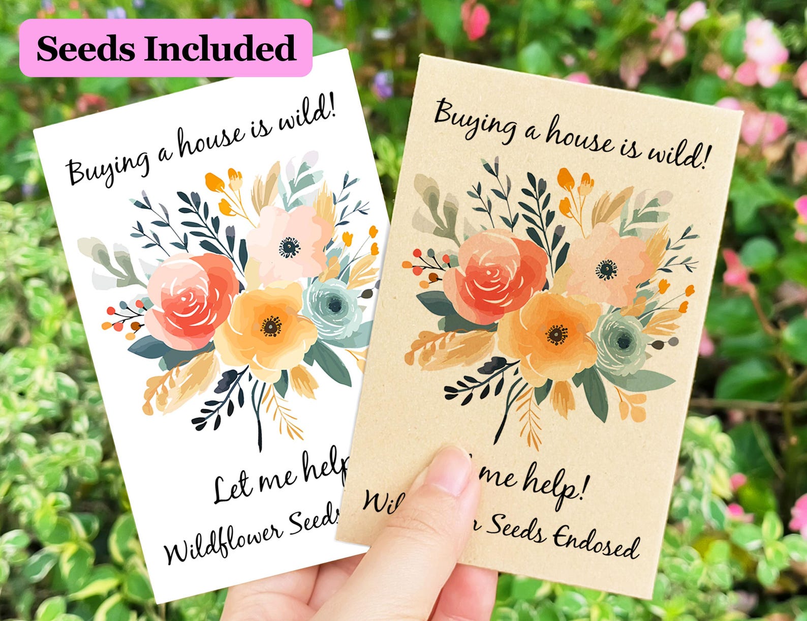 Personalized Real Estate Promotional Seed Packets Realtor Thank You ...