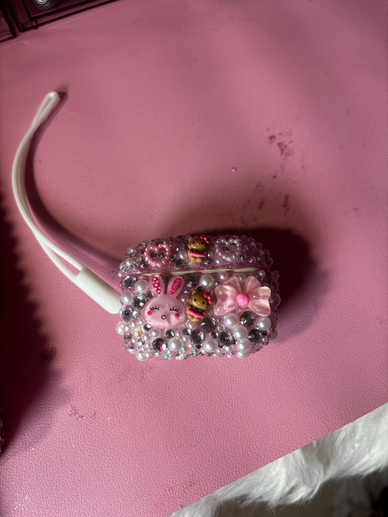 Airpods Pink Bling Case - Etsy