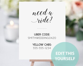 Uber Printable - Etsy