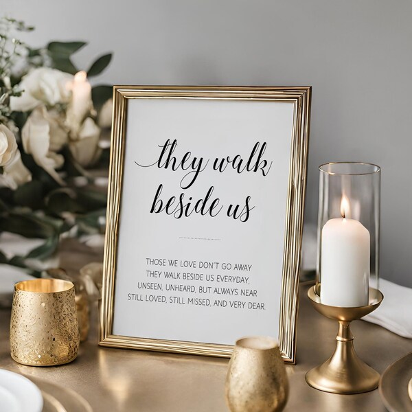 Walk Beside Us - Etsy