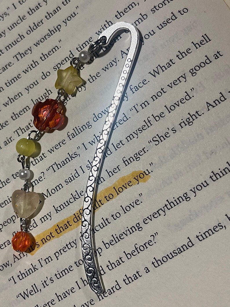 Handmade Beaded Bookmarks | Aesthetic | Whimsical | Cute - Etsy