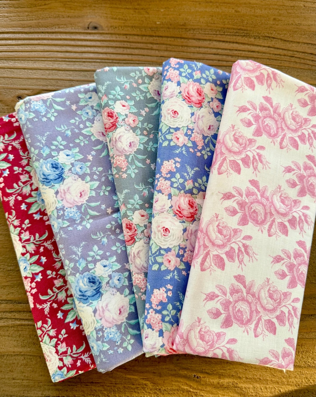Tilda Old Rose Collection, Tilda Fabrics Tilda Lydia Collection, Fabric ...