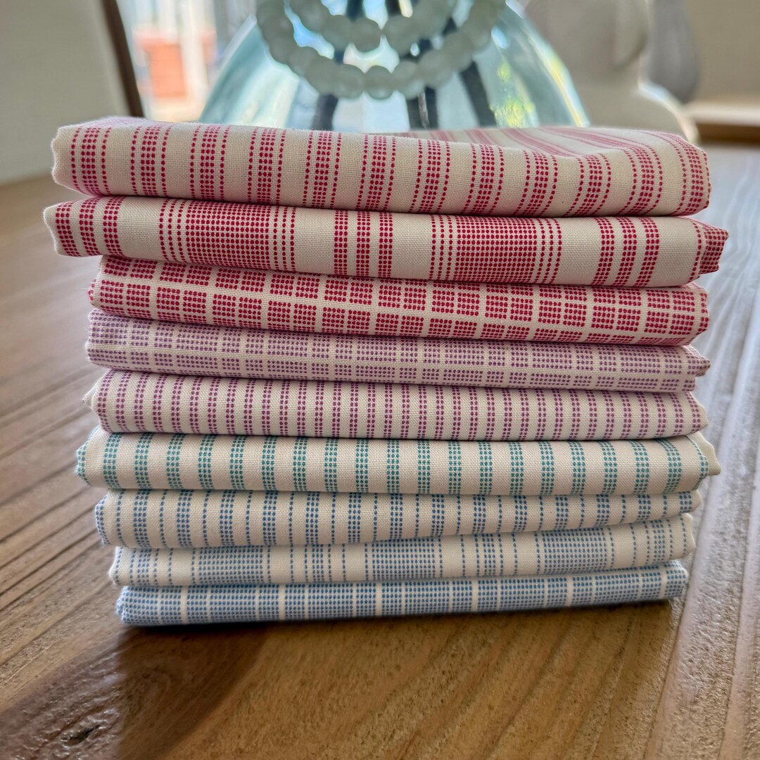 Tilda Tea Towel Basics, Tilda Fabric, Fabric Destash, Tea Towel Fabric ...